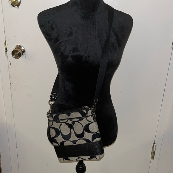 Coach | Bags | Coach Signature Blackgray | Poshmark